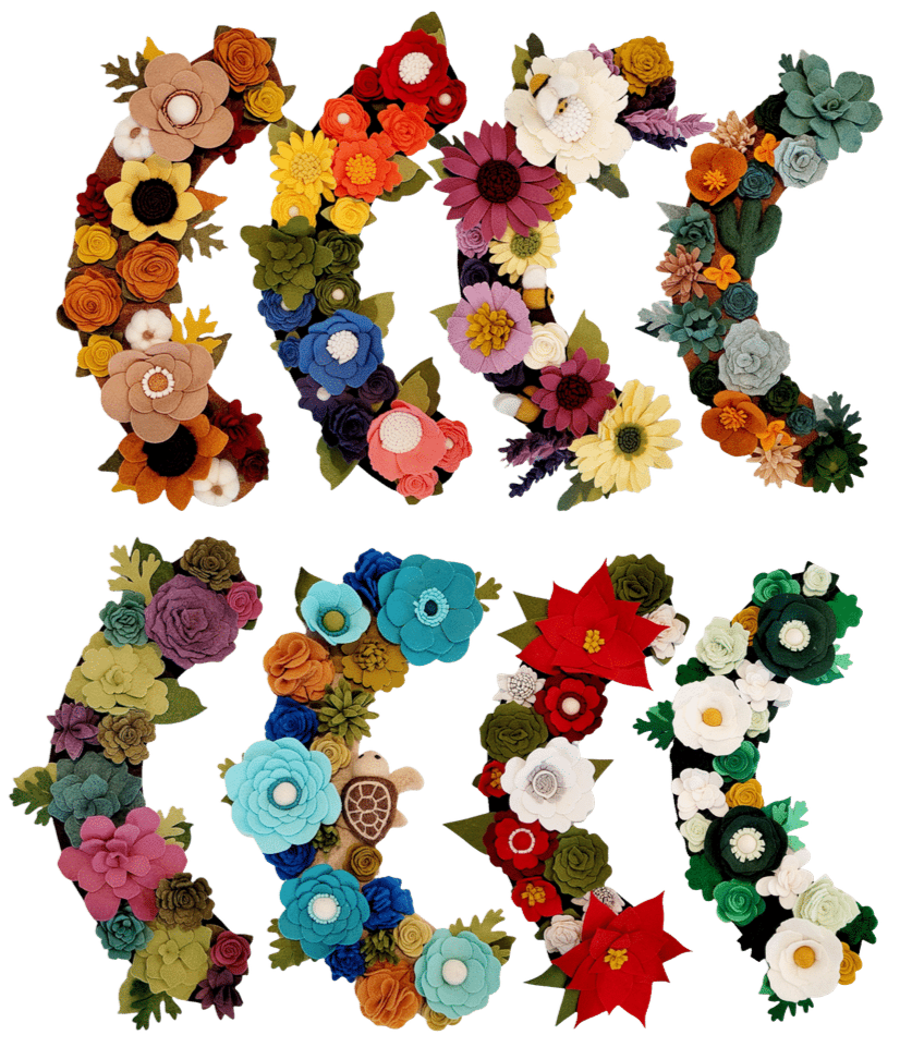 Interchangeable Swappable Holiday Seasonal Wreaths | Ecofriendly ...